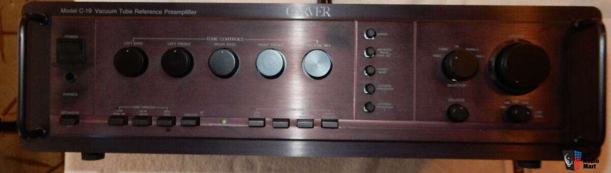 Carver Model C-19 Vacuum Tube Reference Preamplifier Photo #4867965 ...
