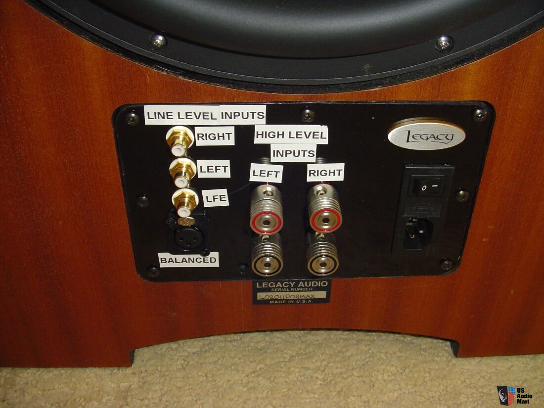 Legacy Point One HD subwoofer - Only one left Photo #4870957 - US Audio ...