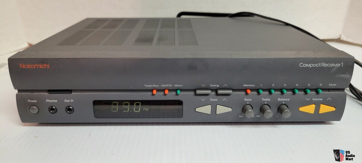 nakamichi compact receiver 1 For Sale - Canuck Audio Mart
