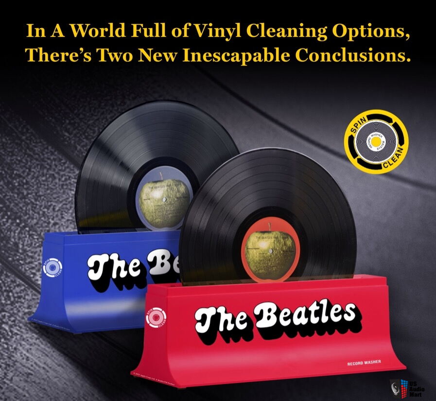 Spin-Clean Record Washer 50th Anniversary Beatles Red Photo #4871359 ...