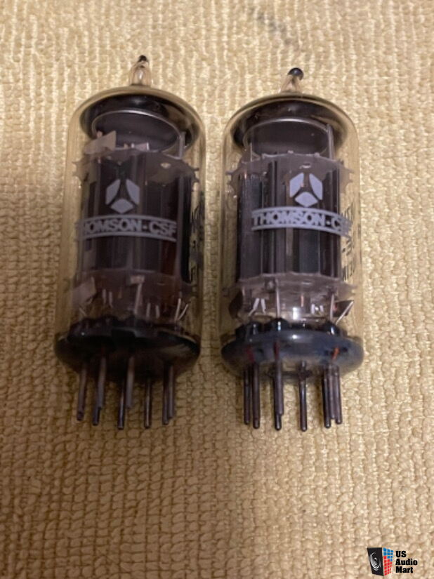 Pair Rare 6900 Bendix Killer Tube 5687WA Thomson CSF OPENED BLACK PLATE ...