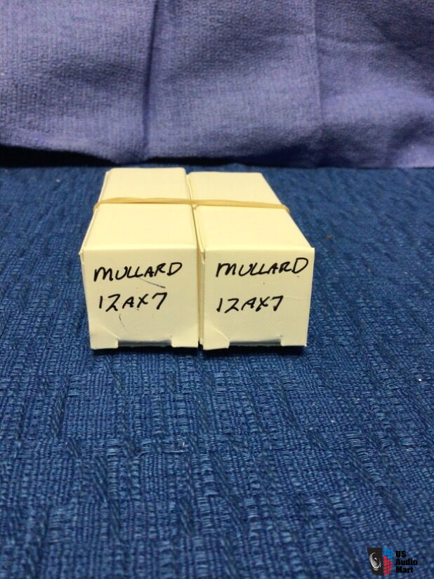 Mullard 12AX7 Tubes Matched Pair - Tested Very Strong/New Photo ...