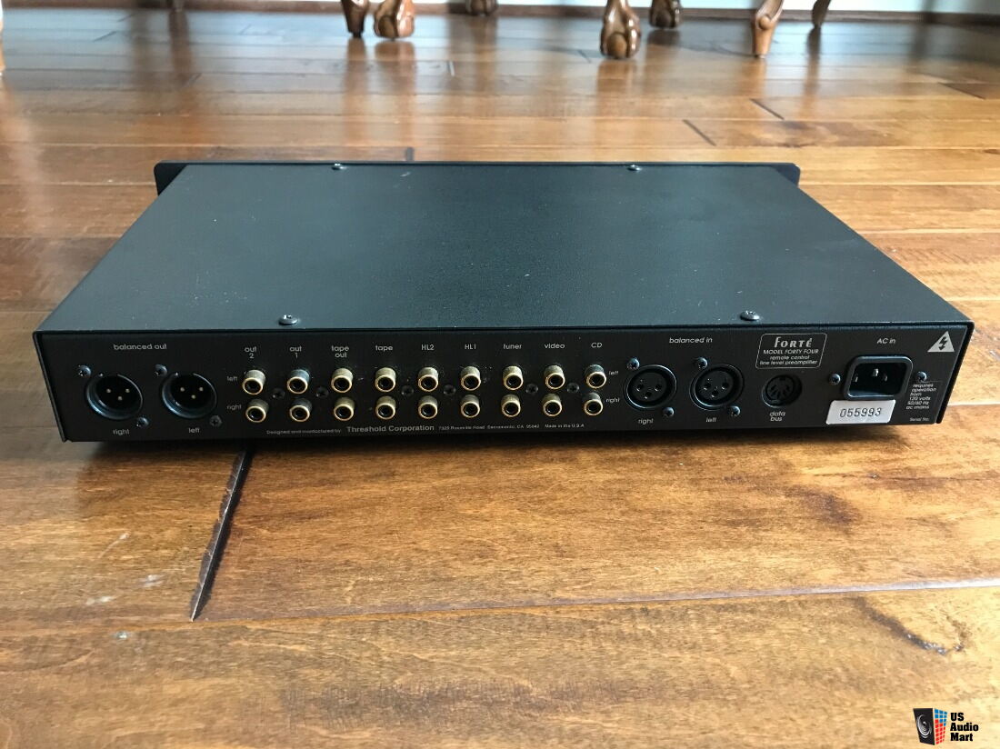 Forte Model Forty Four Preamp, F44 Photo #4872893 - US Audio Mart