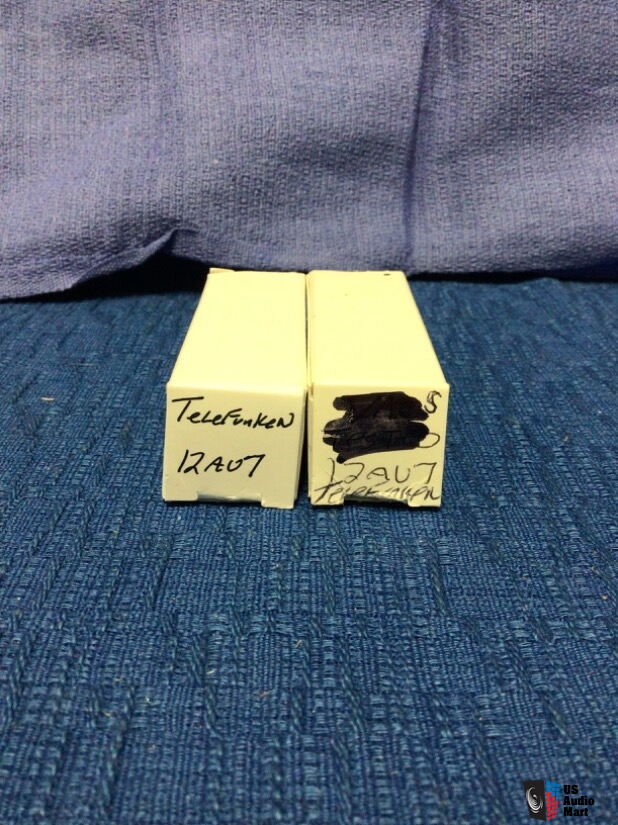 Telefunken 12AU7 Tubes - Matched Pair -Test New Photo #4873354 - US ...