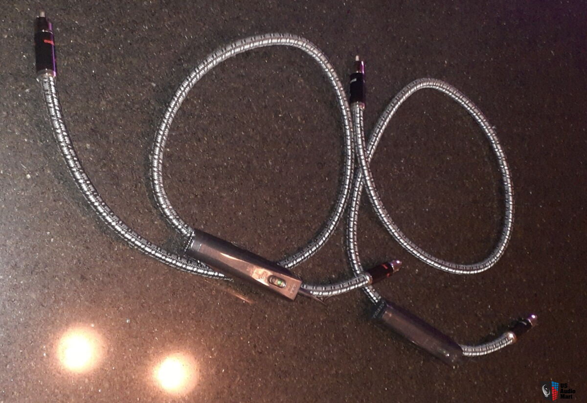 Audioquest Niagara RCA Pair with Level X 72v DBS Packs 1m Pure Silver ...