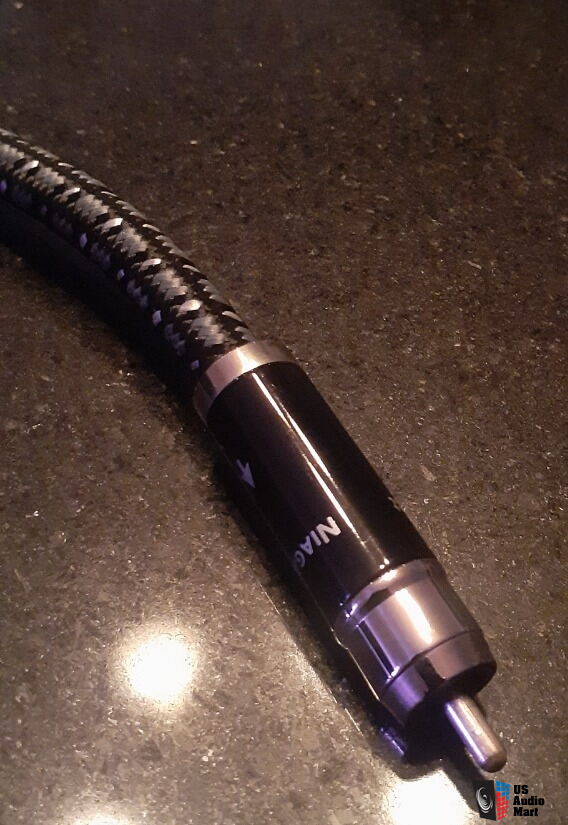Audioquest Niagara RCA Pair with Level X 72v DBS Packs 1m Pure Silver ...