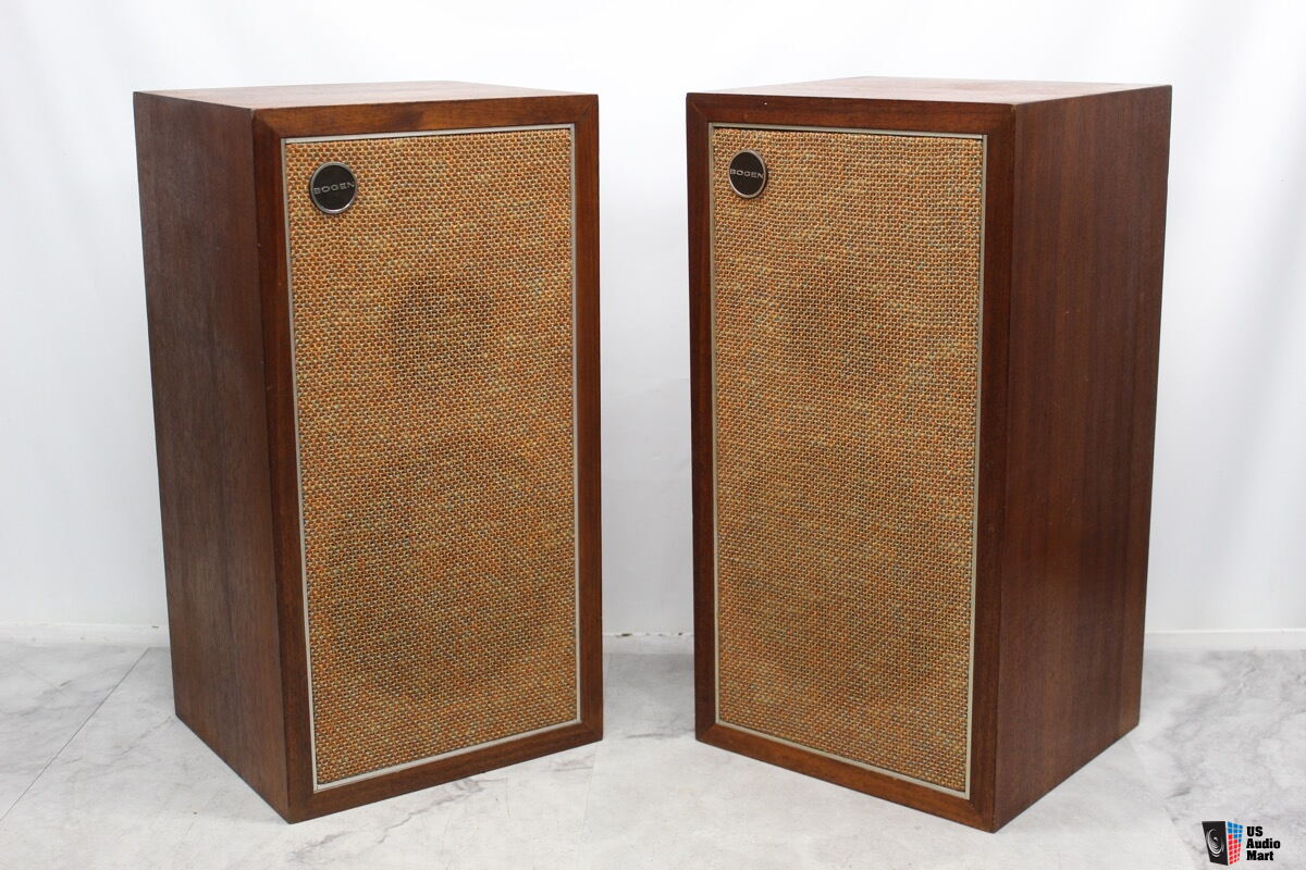 RARE *60'S Vintage Bogen MODEL LS20 Speakers (Lear Siegler) Foster ...