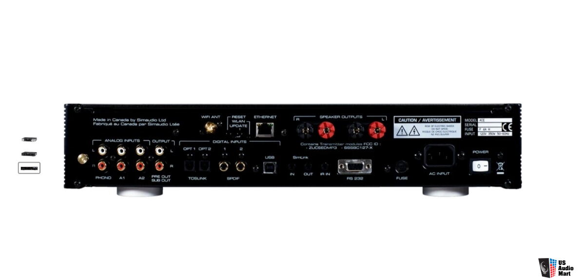 Simaudio All-in-One Moon ACE Music Player High End Stereo Amplifier ...
