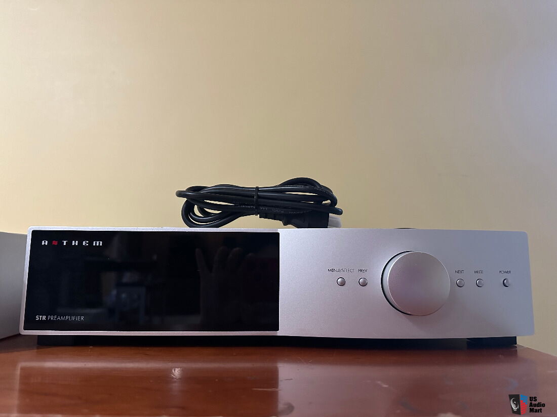 Anthem STR preamp, one owner, clean condition For Sale - US Audio Mart
