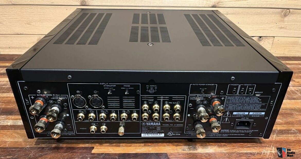 Yamaha A-S2200 black; trade for Yamaha R-N2000A Photo #4875598 - US ...
