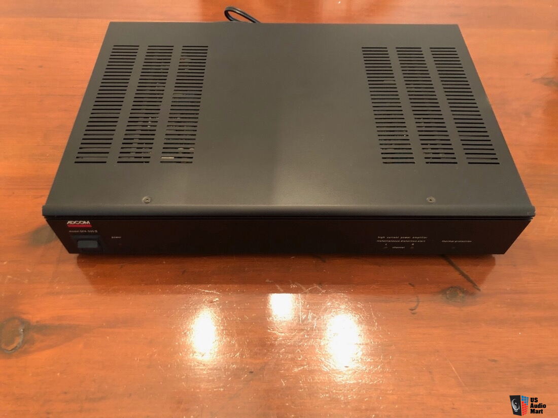 Adcom GFA535 60W Amplifier & GTP400 Tuner Preamp Photo #4876354 - US ...