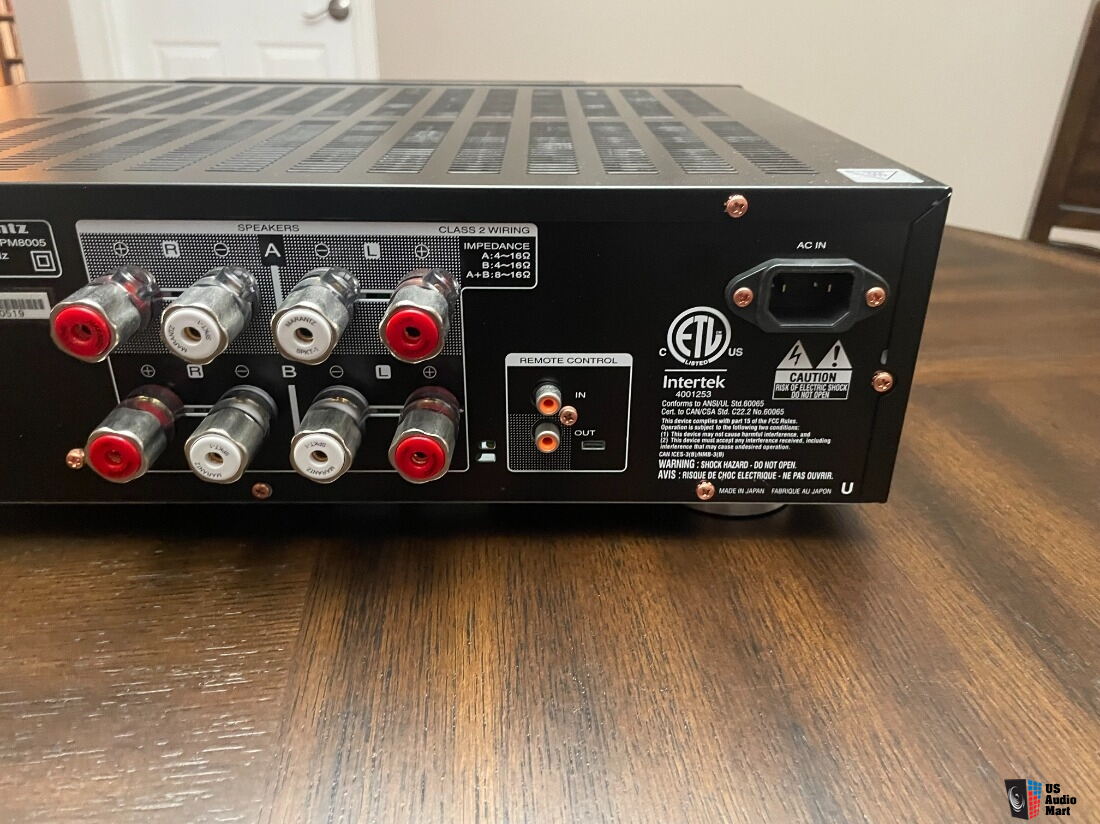 Marantz PM 8005 Integrated Amplifier Remote and Box Photo #4876871 - US ...