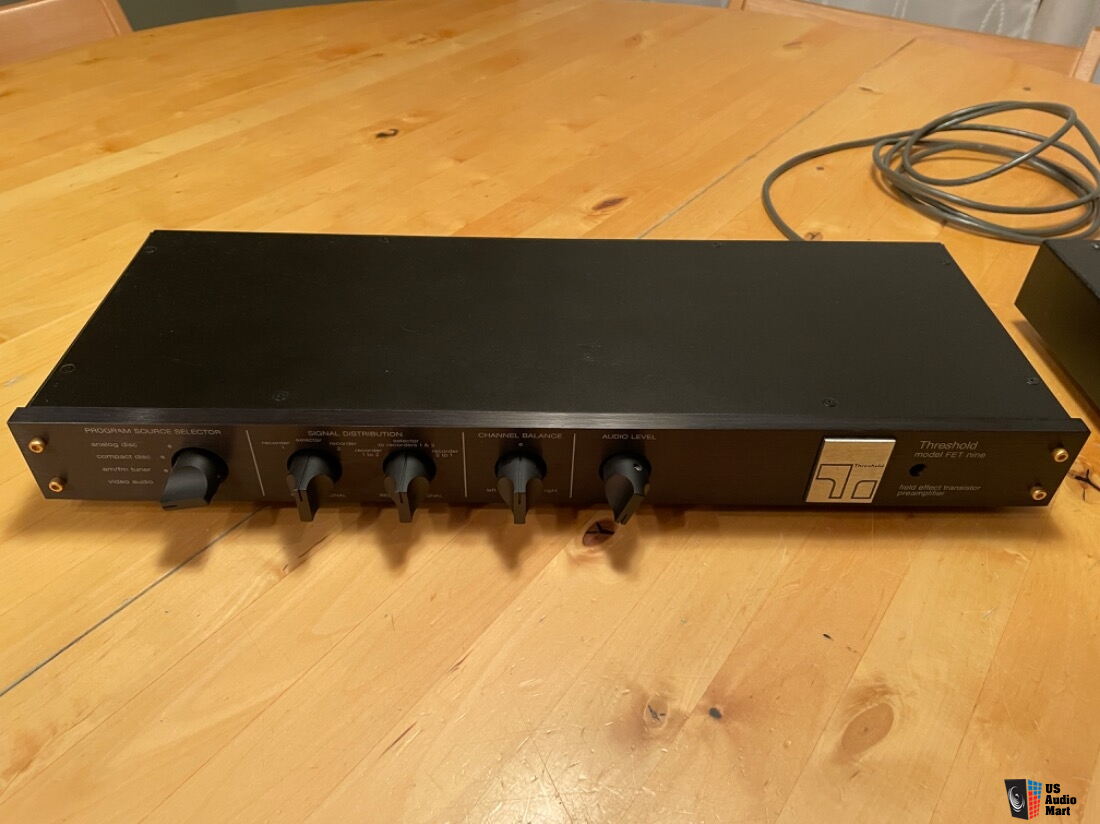 Threshold Fet 9 Preamplifier Photo #4877142 - US Audio Mart