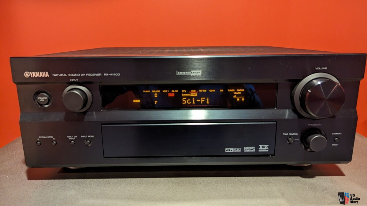 Yamaha RX-V1400 THX DTS 6.1 Receiver 7 x 110 watts RMS 7.1 preamp out ...