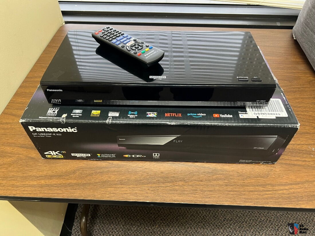 Panasonic DP-UB820-K HDR 4K UHD Blu-ray Player Photo #4877971 - US ...