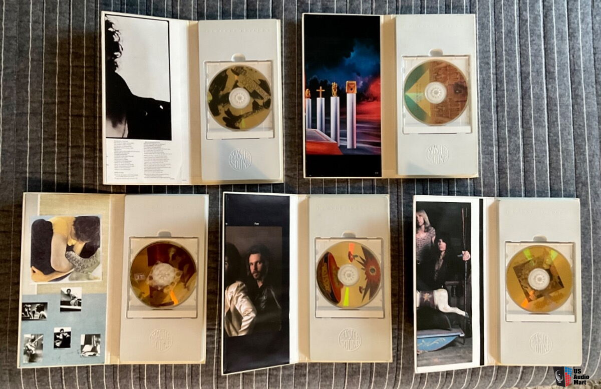 Master Sound Longbox 24k Gold Discs - Springsteen, Aerosmith, James ...
