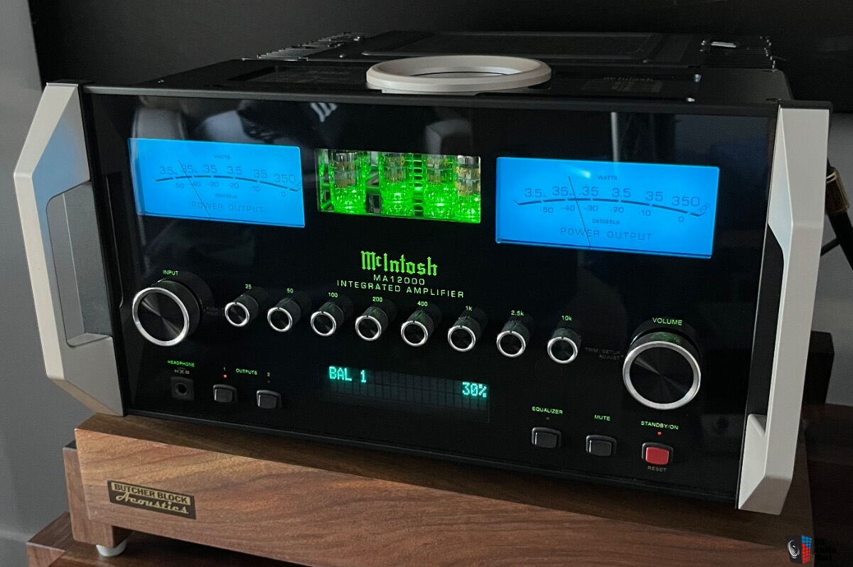 McIntosh MA12000 Integrated, New Condition Photo #4880421 - US Audio Mart