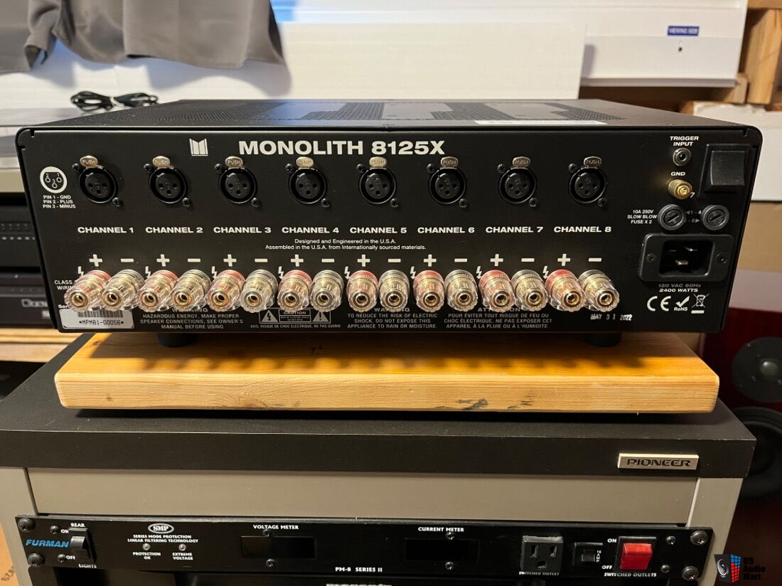 Monolith by Monoprice M8125x Amplifier 8x100 WPC Photo #4881184 - US ...