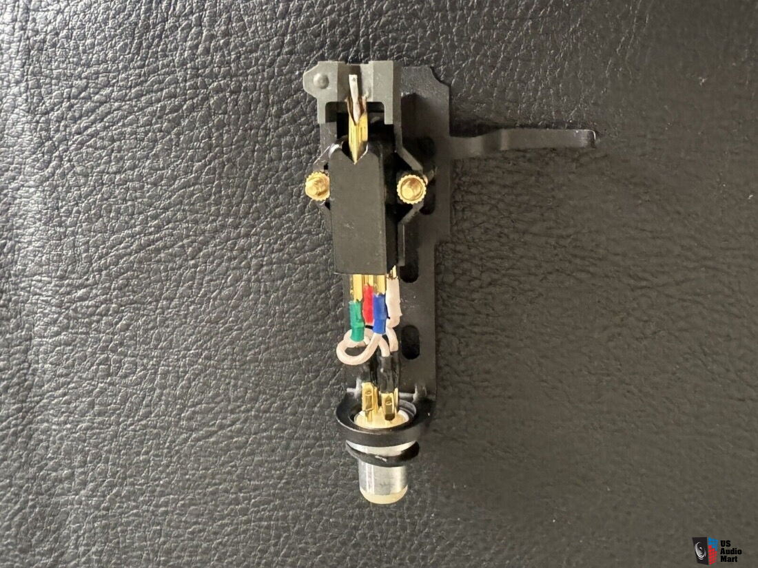 Shure M44G (Seagull logo) Phono Cartridge with N44G stylus on a Jelco ...