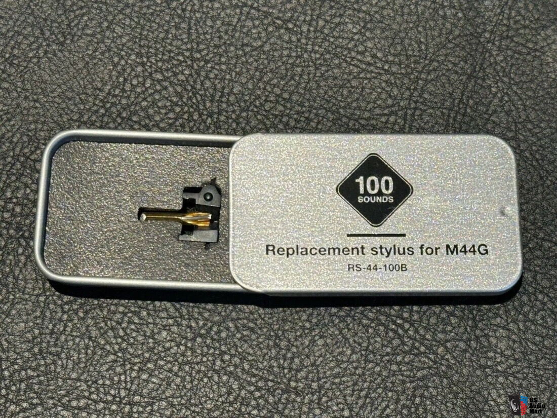 Shure M44G (Seagull logo) Phono Cartridge with N44G stylus on a Jelco ...