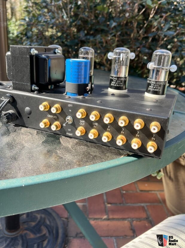 Wright Sound WLA12A 6SN7 based tube Line Preamplifier. Classic, but with