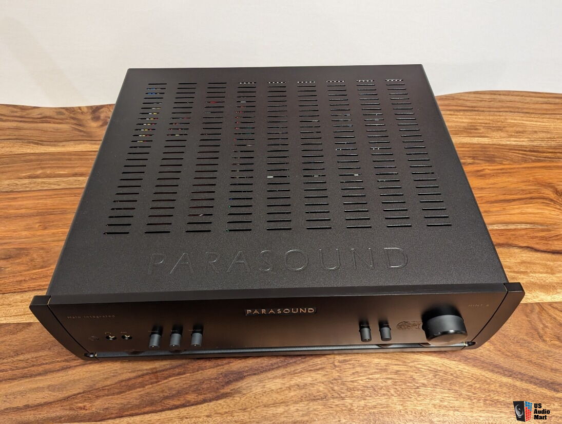 Parasound Halo HINT 6 Integrated amplifier with built-in DAC - Black ...