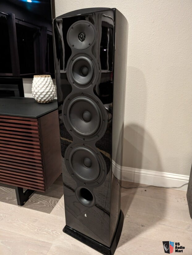 Revel PERFORMA3 F208 Speakers Black Photo #4884644 - US Audio Mart