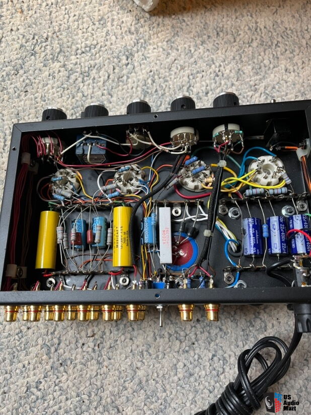 Wright Sound WLA12A 6SN7 based tube Line Preamplifier. Classic, but ...