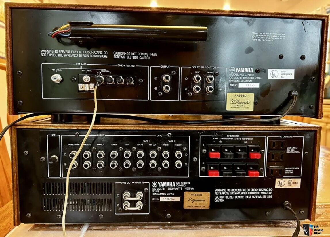 Yamaha CA-810 & CT-810 Photo #4887140 - US Audio Mart