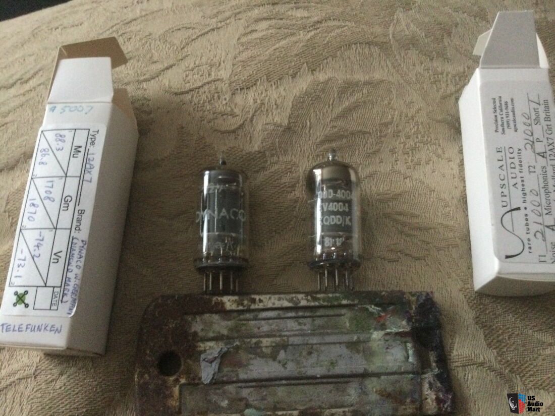 12AX7 NOS Mullard and Telefunken For Sale - US Audio Mart