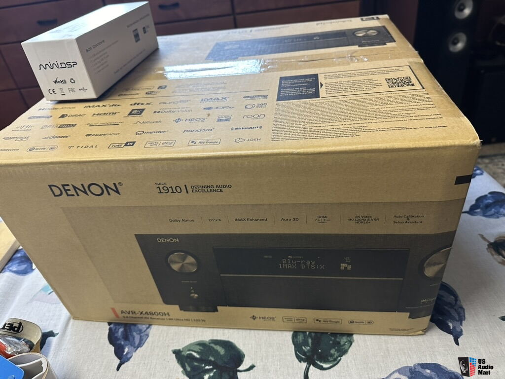 Denon AVR-X4800H with purchased Dirac Live ON-BOARD & UMIK-1 ...