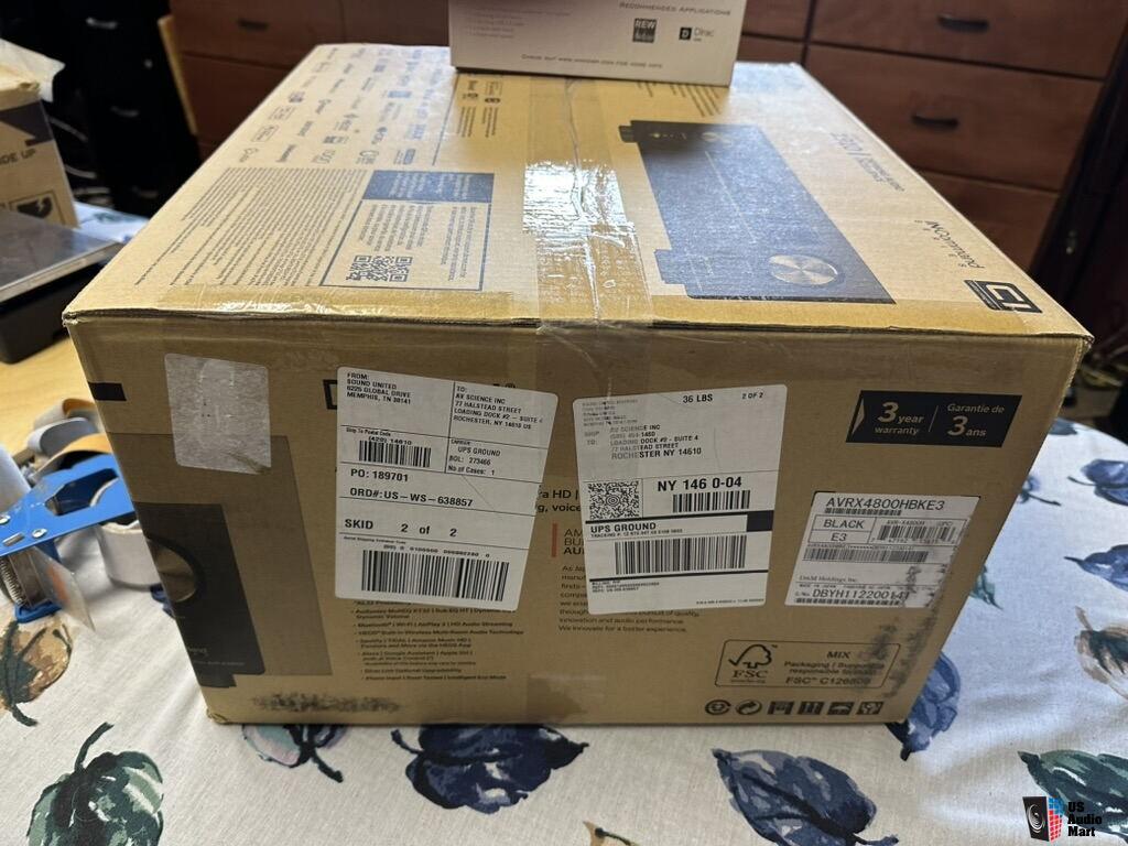 Denon AVR-X4800H with purchased Dirac Live ON-BOARD & UMIK-1 ...