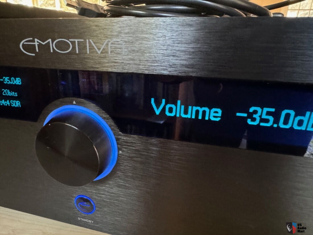 Emotiva -- RMC-1 -- 9.1.6 Channel Atmos 4k HDR Processor w/Dirac Live ...