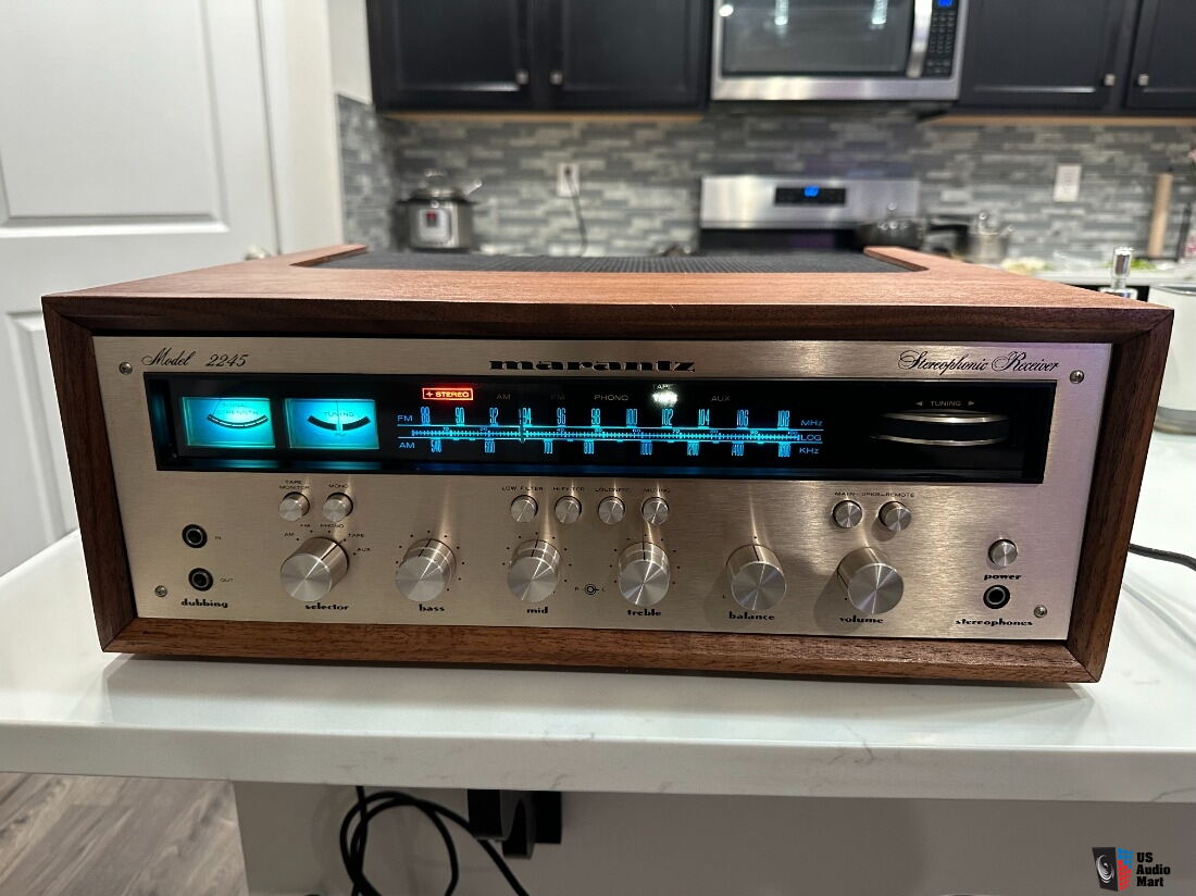 Marantz 2245 Champagne Engraved Gold Multi Voltage International Serial ...