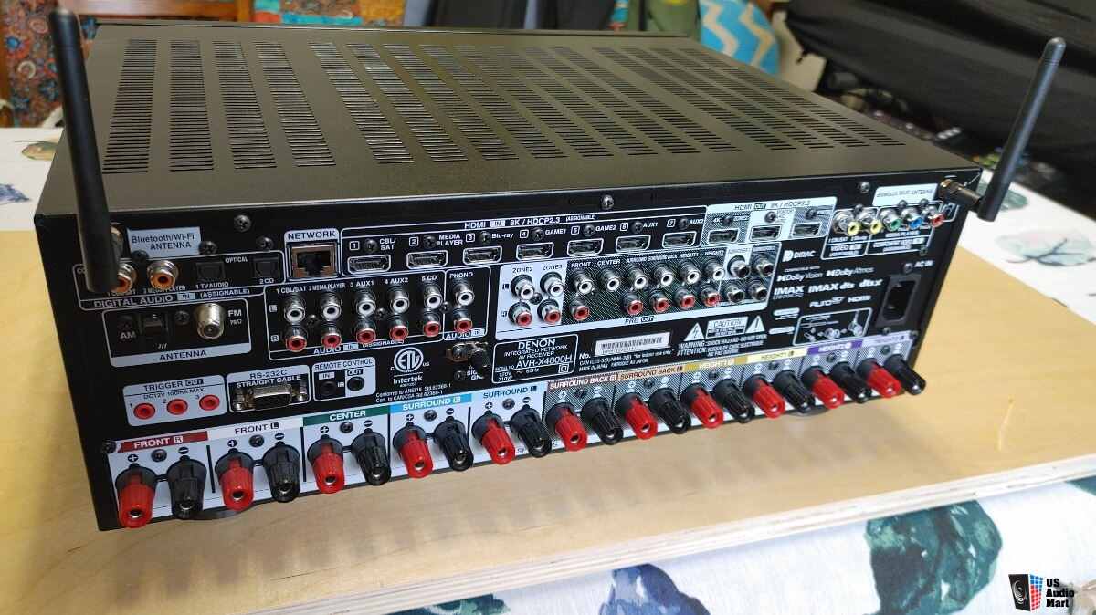 Denon AVR-X4800H with purchased Dirac Live ON-BOARD & UMIK-1 ...