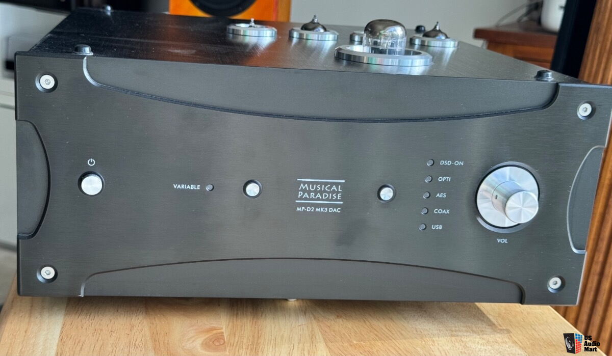 Musical Paradise MP-D2 MK3 Deluxe ES9038PRO Tube DAC For Sale - US ...