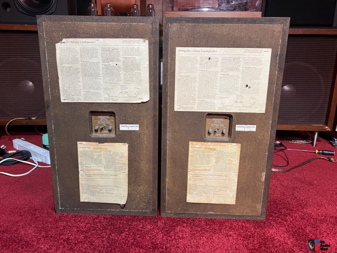 Advent Loudspeaker, one pair is in immaculate condition Photo #4892735 ...