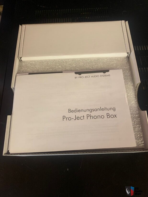 Project Phono Box Stand-alone Phono stage like new! MM and MC! Silver ...