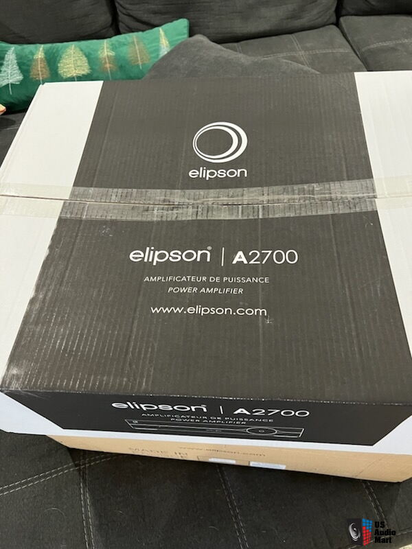 BRAND NEW High-End Elipson A2700 Amp & P1 Preamp w MDAC1 Digital ...
