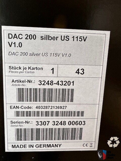 T+A DAC 200, Excellent Condition, Silver Photo #4894084 - US Audio Mart