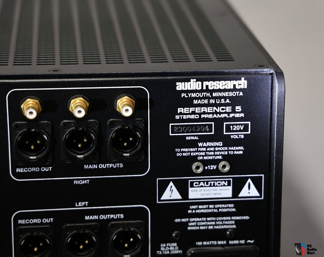 Audio Research REF 5SE Tube Preamplifier Photo #4894348 - US Audio Mart
