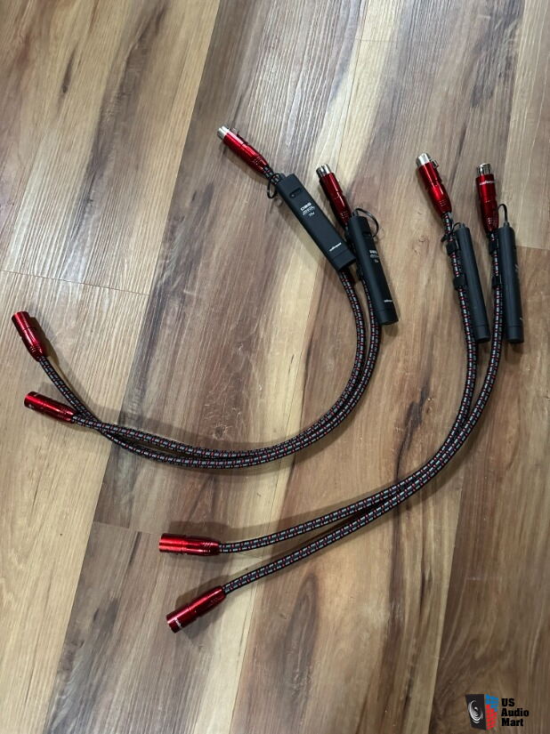 Audioquest Colorado XLR audio interconnects 2-pairs 25-inches and 29 ...