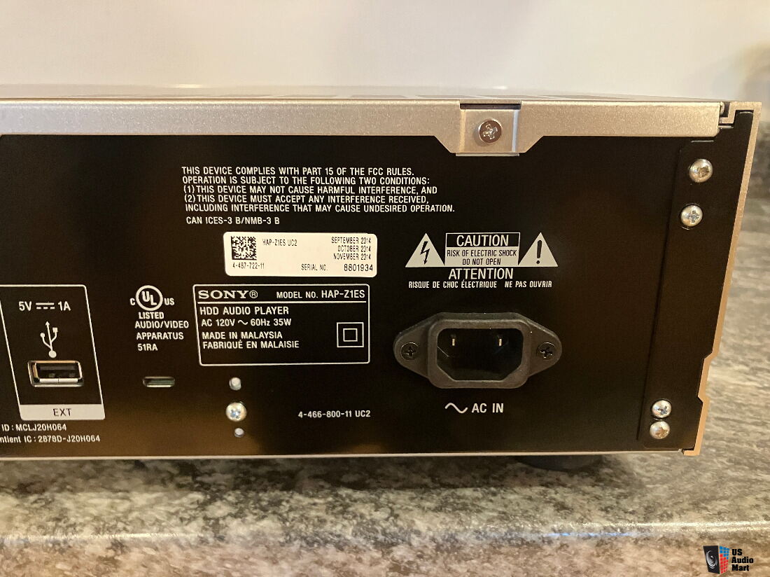 Sony HAP-Z1ES Photo #4895920 - US Audio Mart