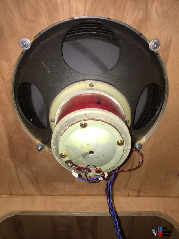 12" rebuilt Tannoy Red Monitors in Custom Birch marine plywood Cabinets ...