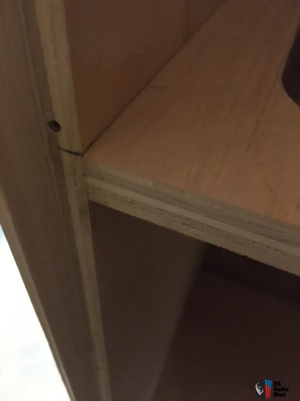 12" rebuilt Tannoy Red Monitors in Custom Birch marine plywood Cabinets ...
