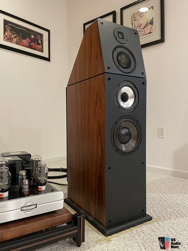Genesis TECHNOLOGIES Model VI Speakers Complete w/ Servo Amp & Cables ...