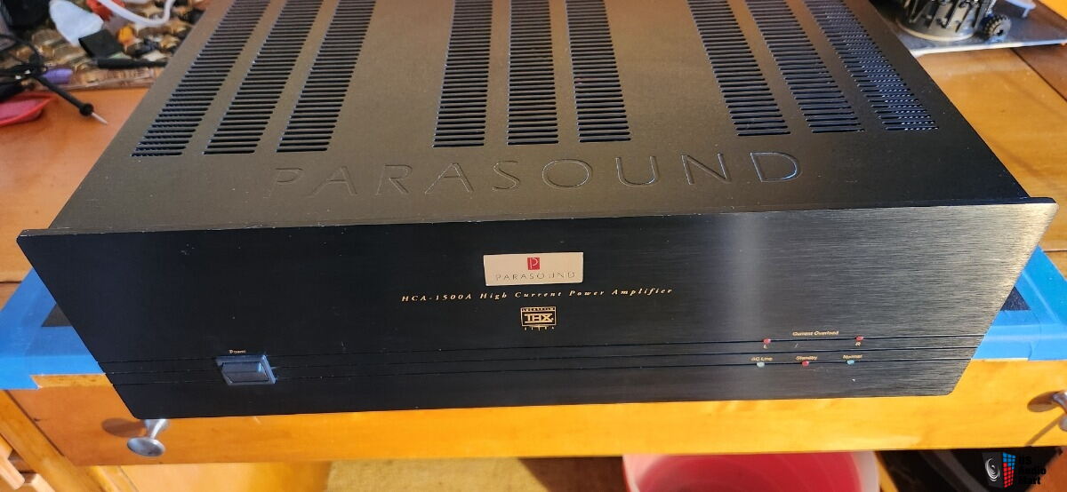 Parasound HCA-1500A high current Mosfet power amplifier Photo #4901705 ...