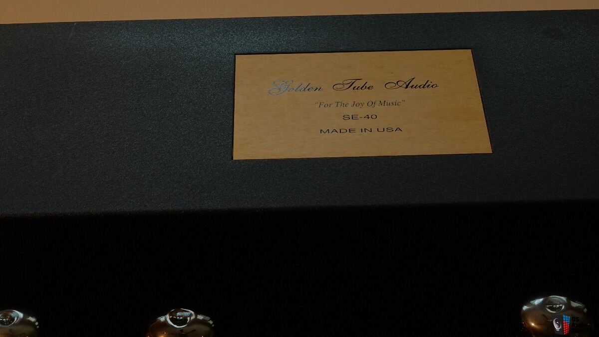 Golden Tube SE-40 Single End Triode Power Amplifier v3 Photo #4902039 ...