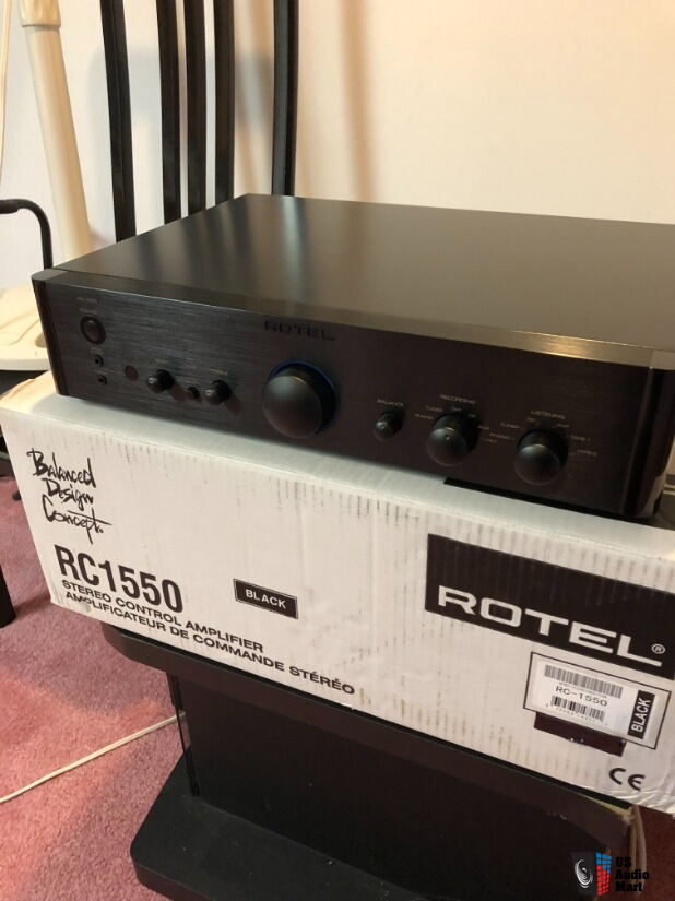 Rotel RC-1550 stereo control preamplifier Photo #4903190 - US Audio Mart