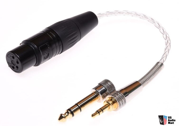 1/8" or 1/4" (M) to 4-pin XLR (F) adapter Photo #4903683 - US Audio Mart